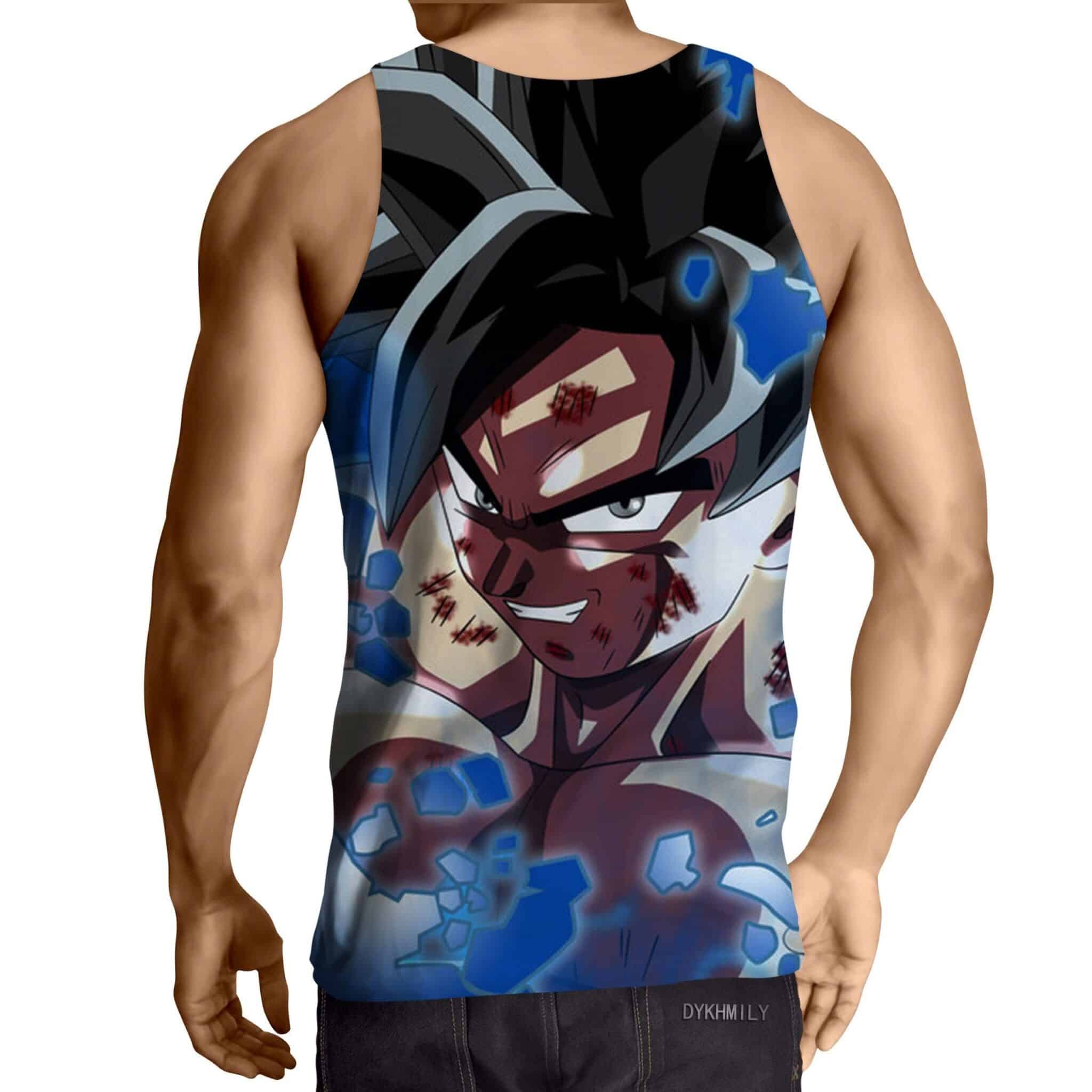 Dragon Ball Son Goku Dangerous Smile Unique Style Tank Top