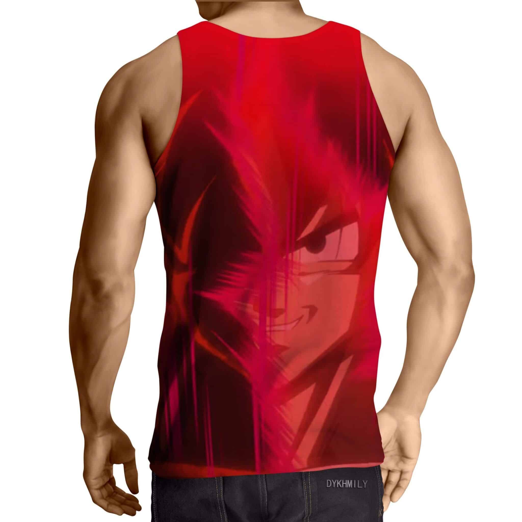 Dragon Ball Son Goku Portrait Japanese Anime 3D Print Tank Top
