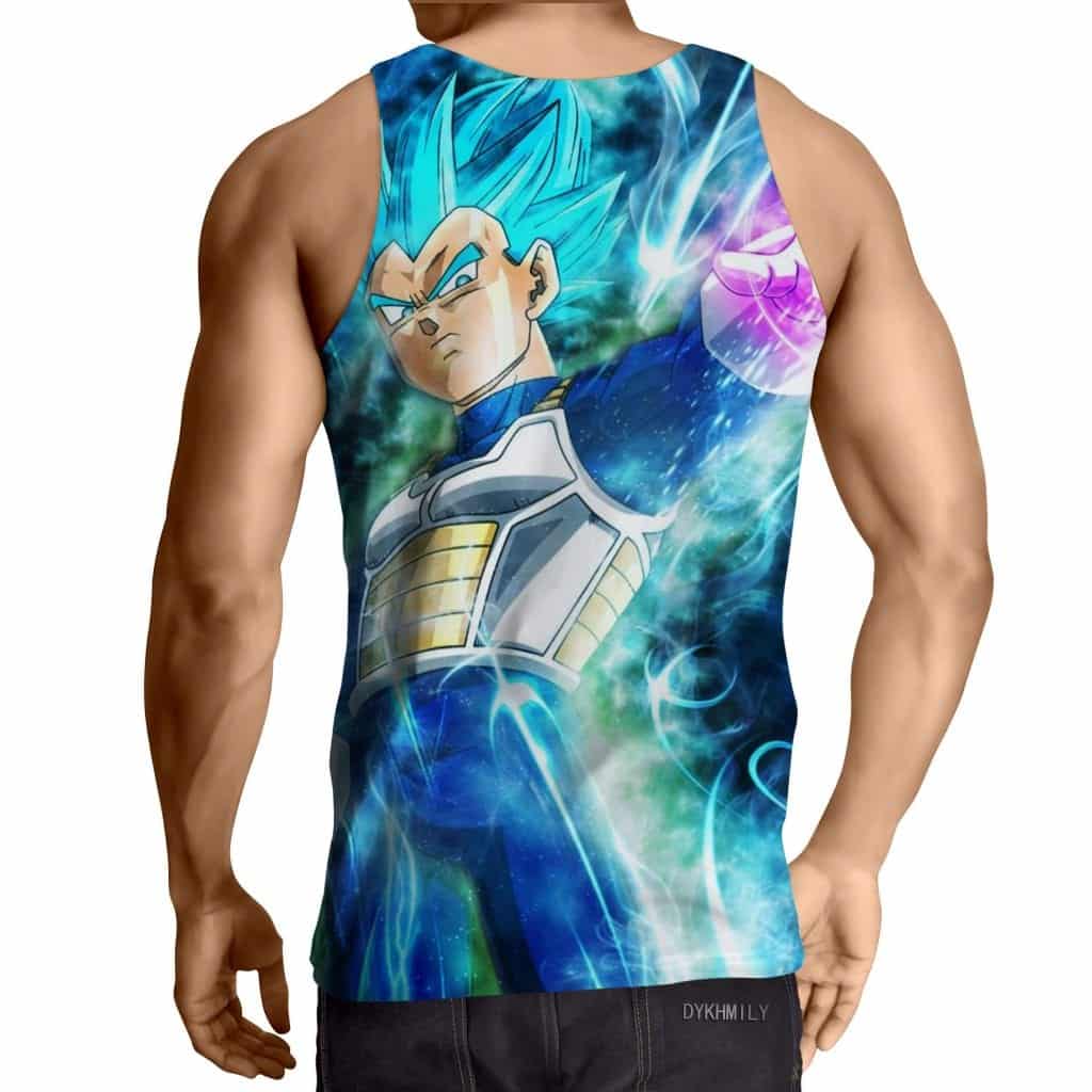 Dragon Ball Vegeta 2 Blue Super Saiyan Ultra Instinct Tank Top